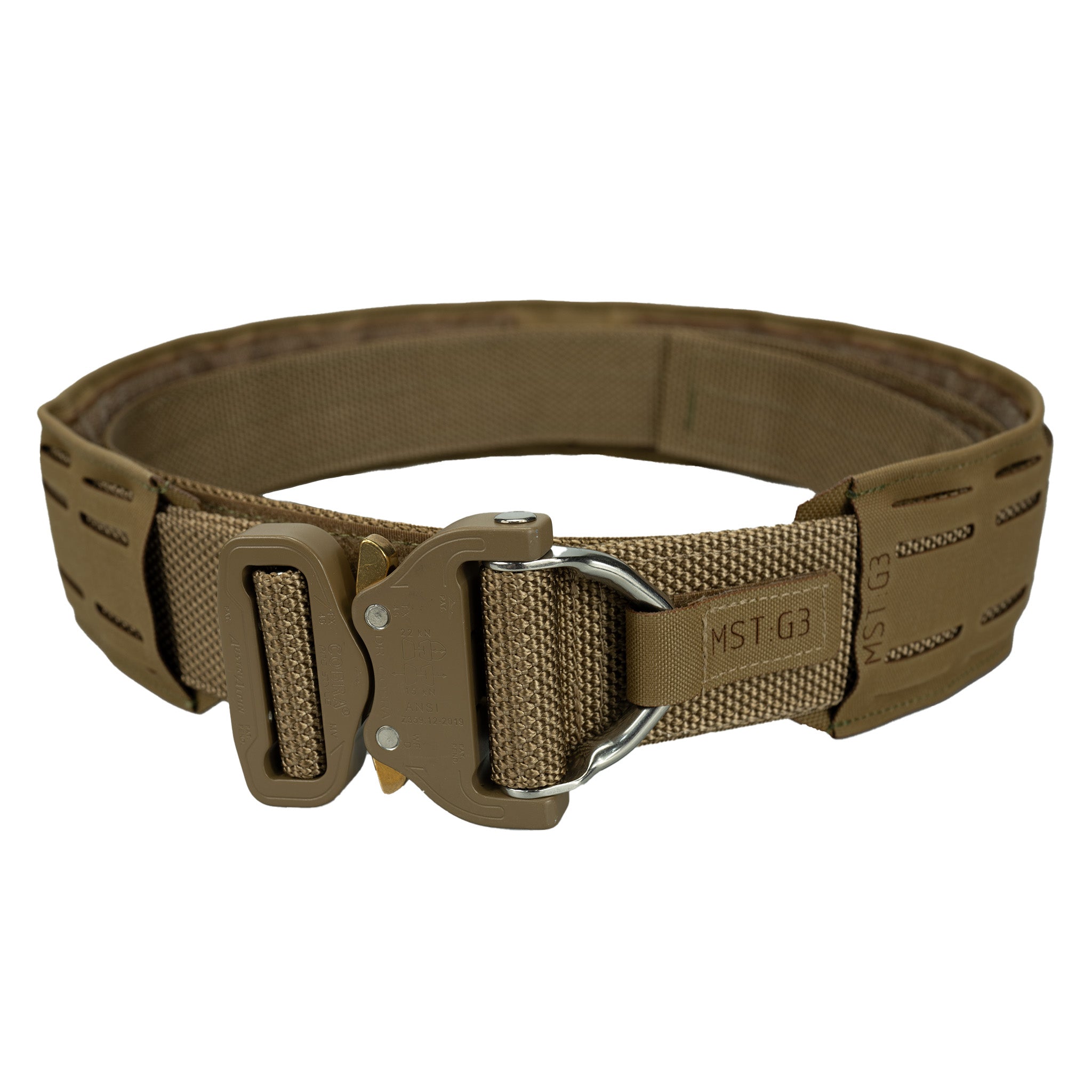 MST Laser Cut Gen 3 War Belt Coyote Brown – Milspec Tailor